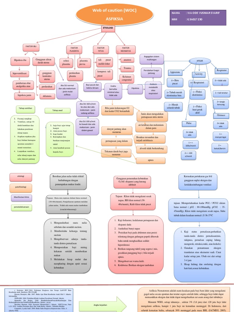 #Woc Asfiksia Neonatorum | PDF