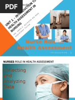 HEALTH ASSESSMENT Module 1 | PDF | Nursing | Medical Diagnosis