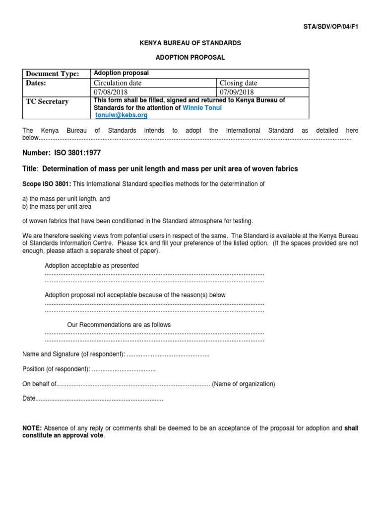 Iso 3801 1977 | PDF | International Organization For Standardization ...