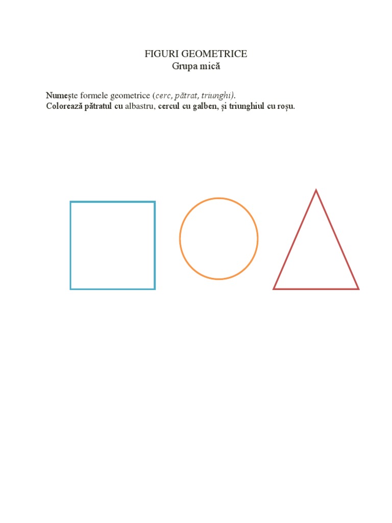 Fise Lucru Individual Prescolari | PDF