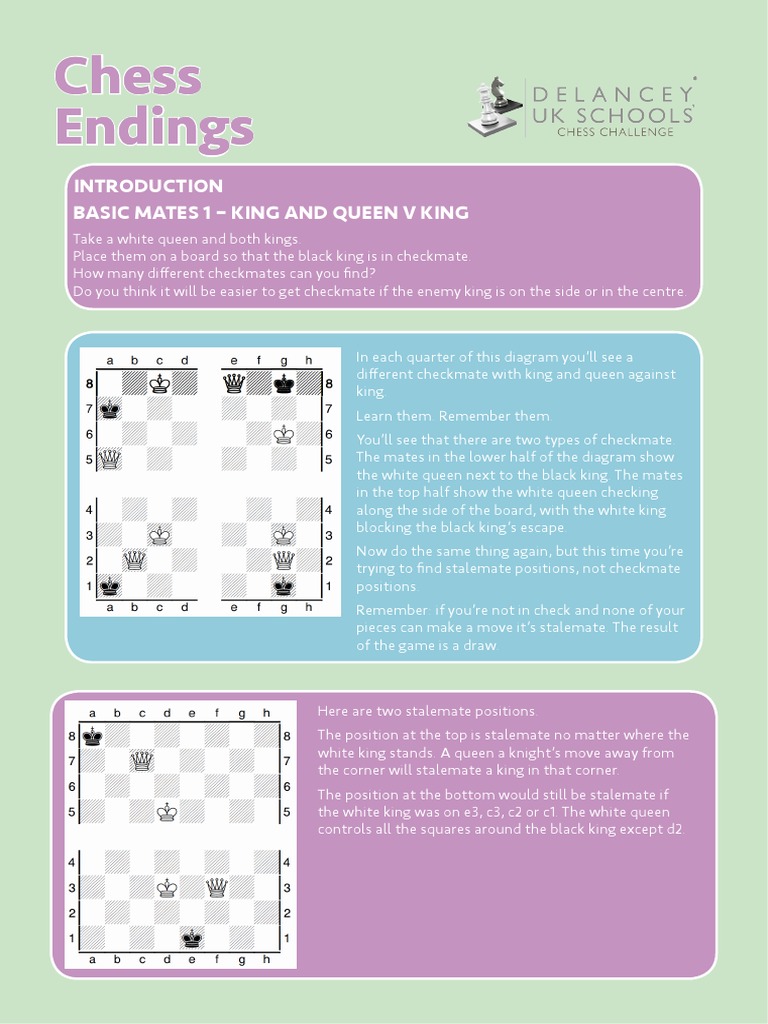 Chess Endings | PDF | Games Of Mental Skill | Traditional Games