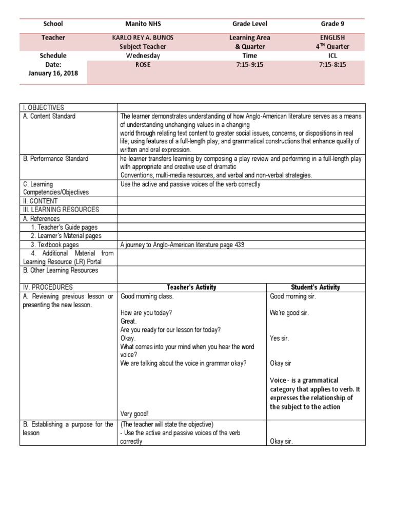 Understanding Active and Passive Voice | PDF | Subject (Grammar) | Verb