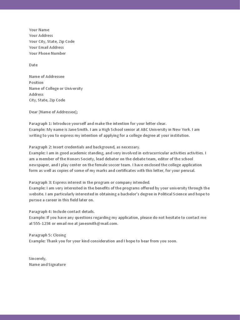 Letter of Intent For Format | PDF | Paragraph