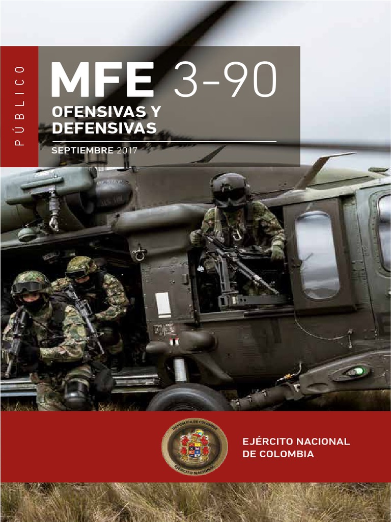 Mfe 3 90 Ofensivas y Defensivas 2e | PDF | Militar | Toma de decisiones