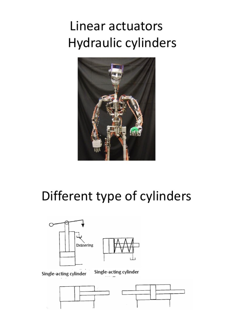Lecture2 Cylinders | PDF | Gas Technologies | Hydraulics