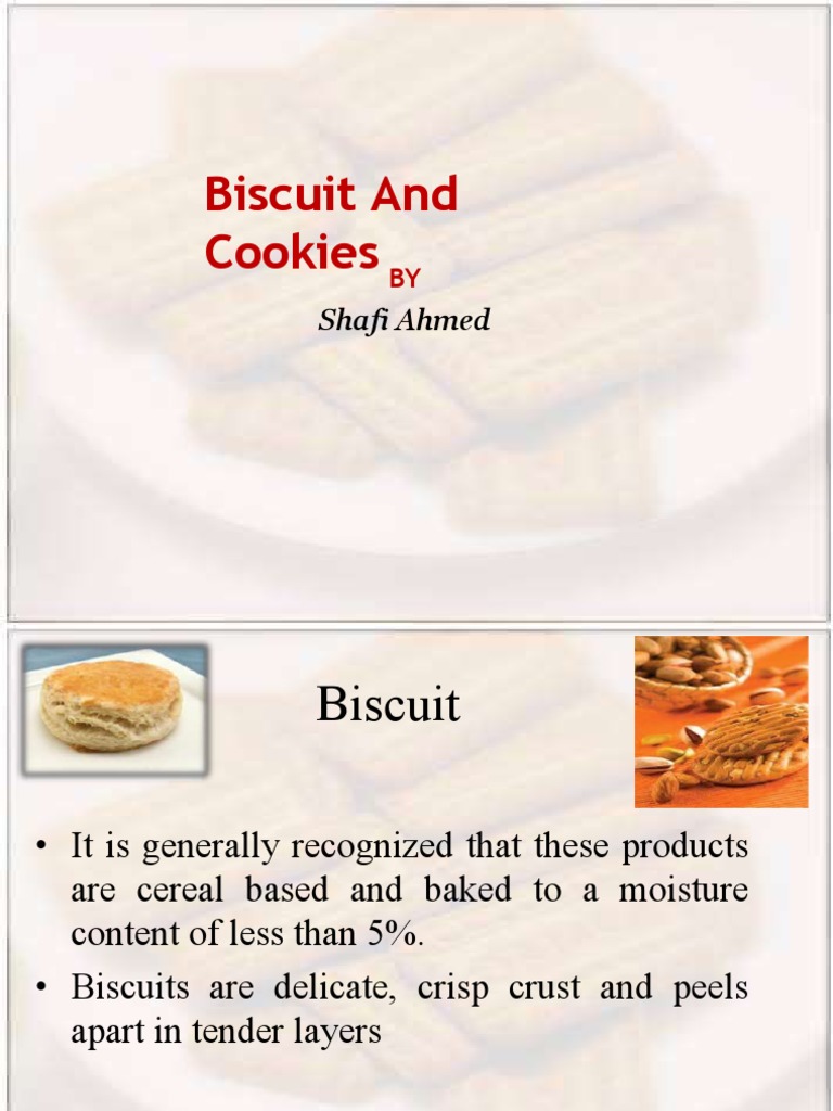 Manufacturing of Biscuits and Cookies: Processes, Types, Ingredients ...