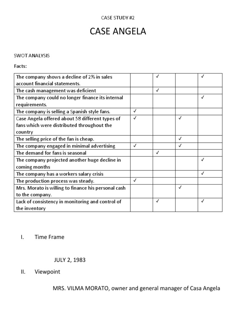 Case Study | PDF | Sales | Marketing