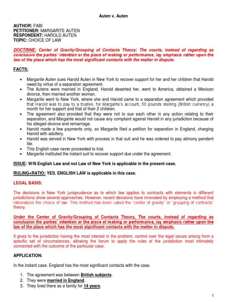 Auten v. Auten | PDF | Lawsuit | Judiciaries