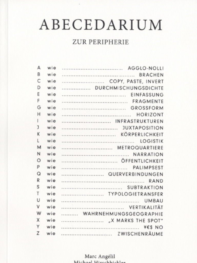 Abecedarium | PDF