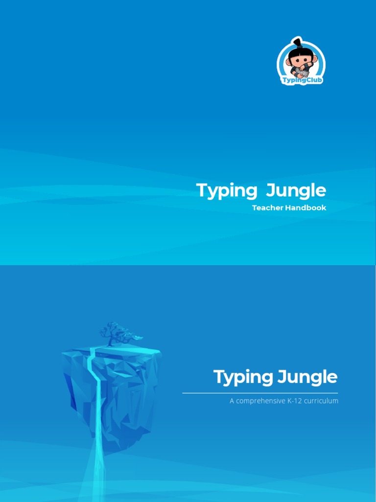 Typing Jungle Handbook | PDF | Lesson Plan | Input/Output