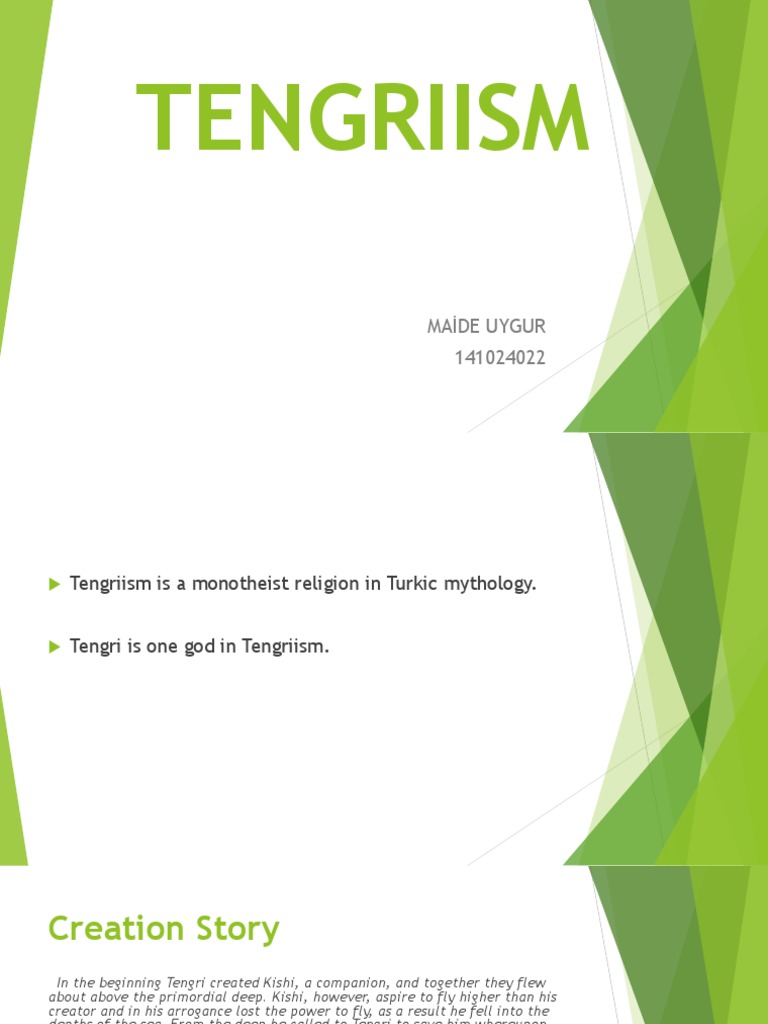 TENGRIISM.pptx | Anthropology Of Religion | Mythology