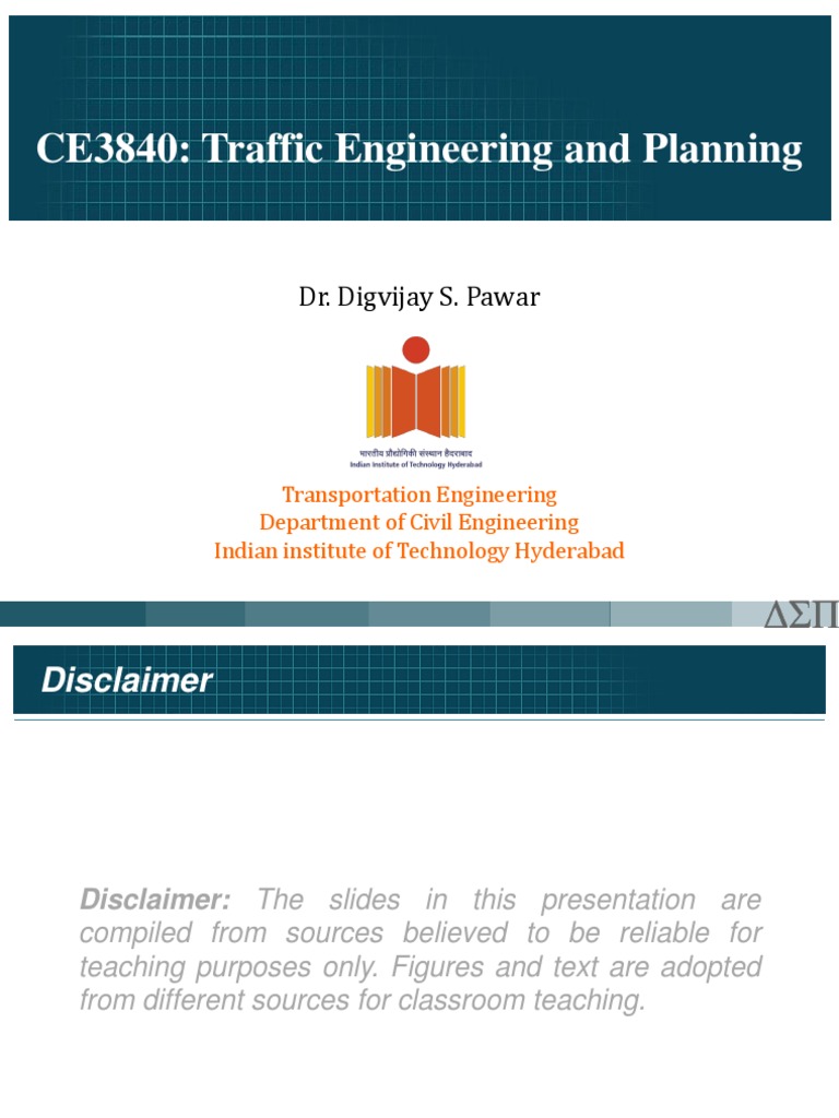 Traffic Engineering Overview and Analysis | PDF | Traffic | Survey ...