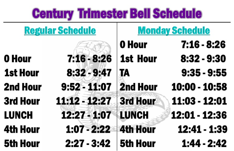 Bell Schedule | PDF