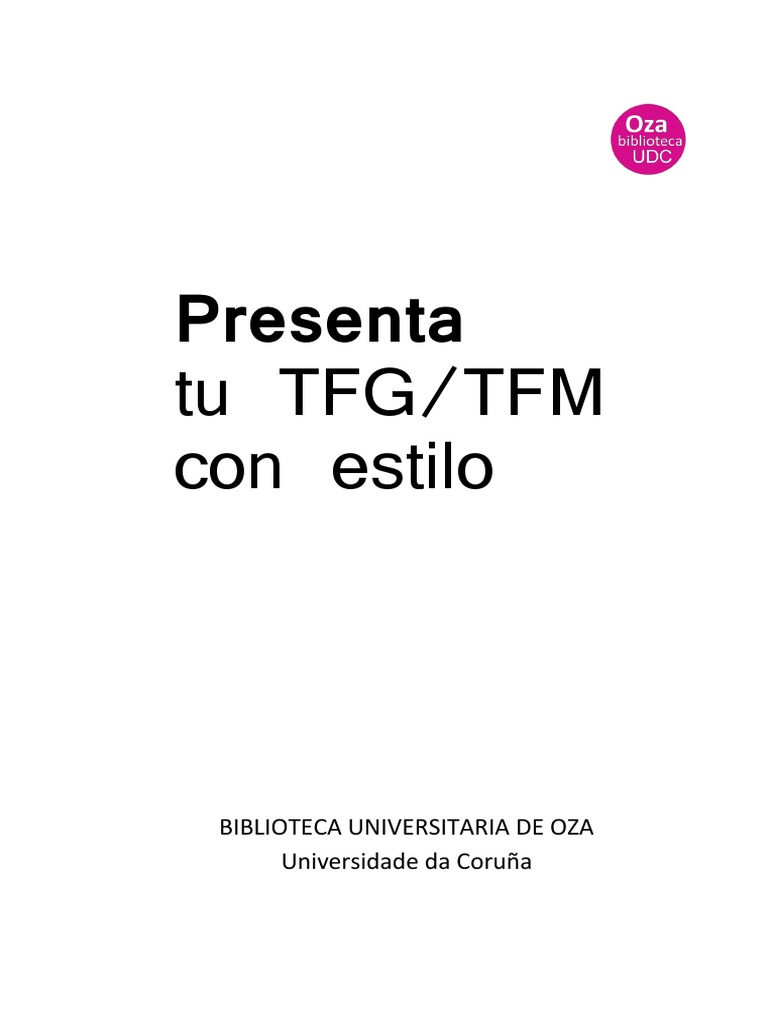Presenta Tu TFG - PDF 2063069239 | PDF | Imagen | Sans Serif