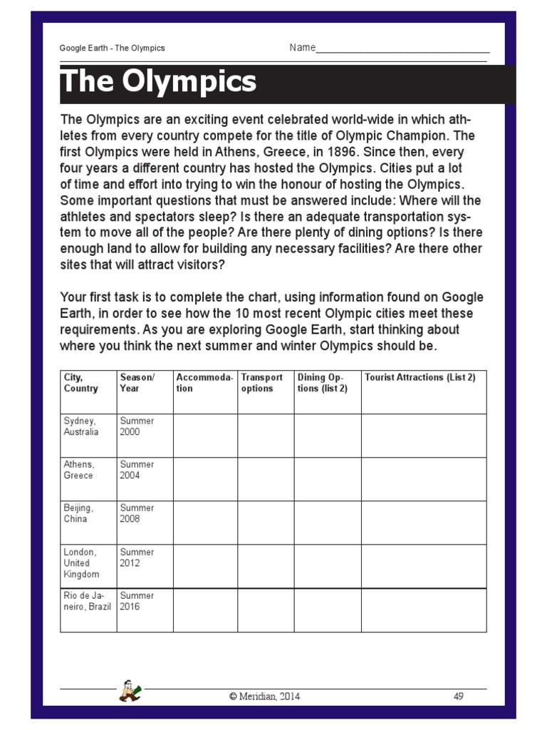 The Olympics | PDF | Olympic Games | International Sports Competitions