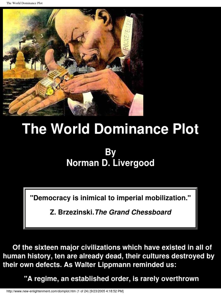 The World Dominance Plot: by Norman D. Livergood | PDF | Geopolitics ...