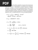 Proceso de Careado y Refrentado en Torno | PDF