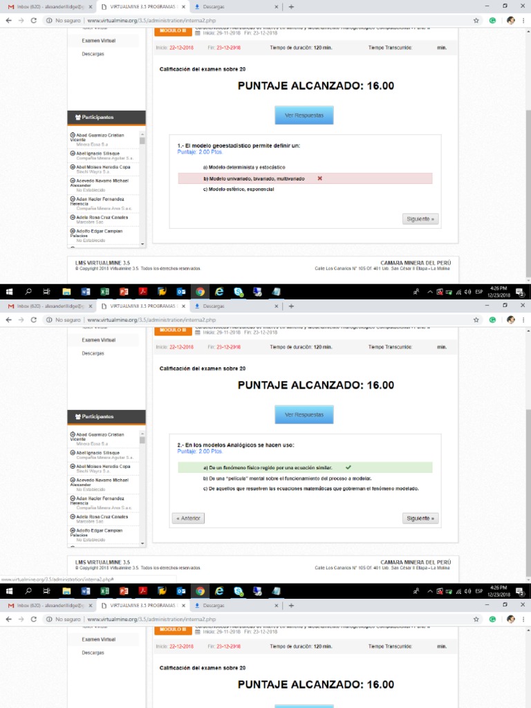 Examen Modulo 3 Parte 2 | PDF