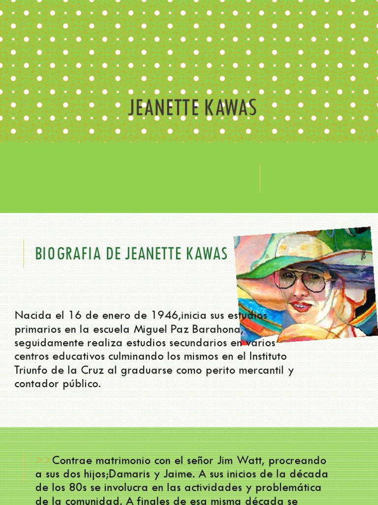 Jeanette Kawas | PDF