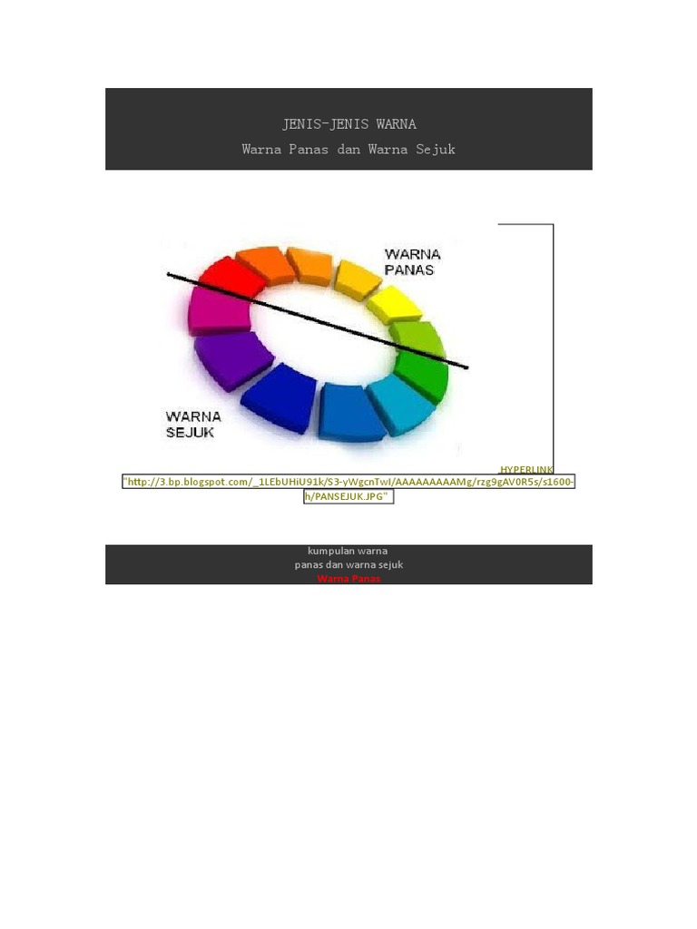 Warna Panas Dan Warna Sejuk | PDF