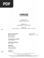 House M.D. Pilot Episode Transcript | PDF | Brain Tumor | Cancer