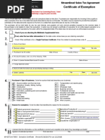 Certificate For Exempt Purchases: Form AS 2916.1 | PDF | Use Tax | Tax ...