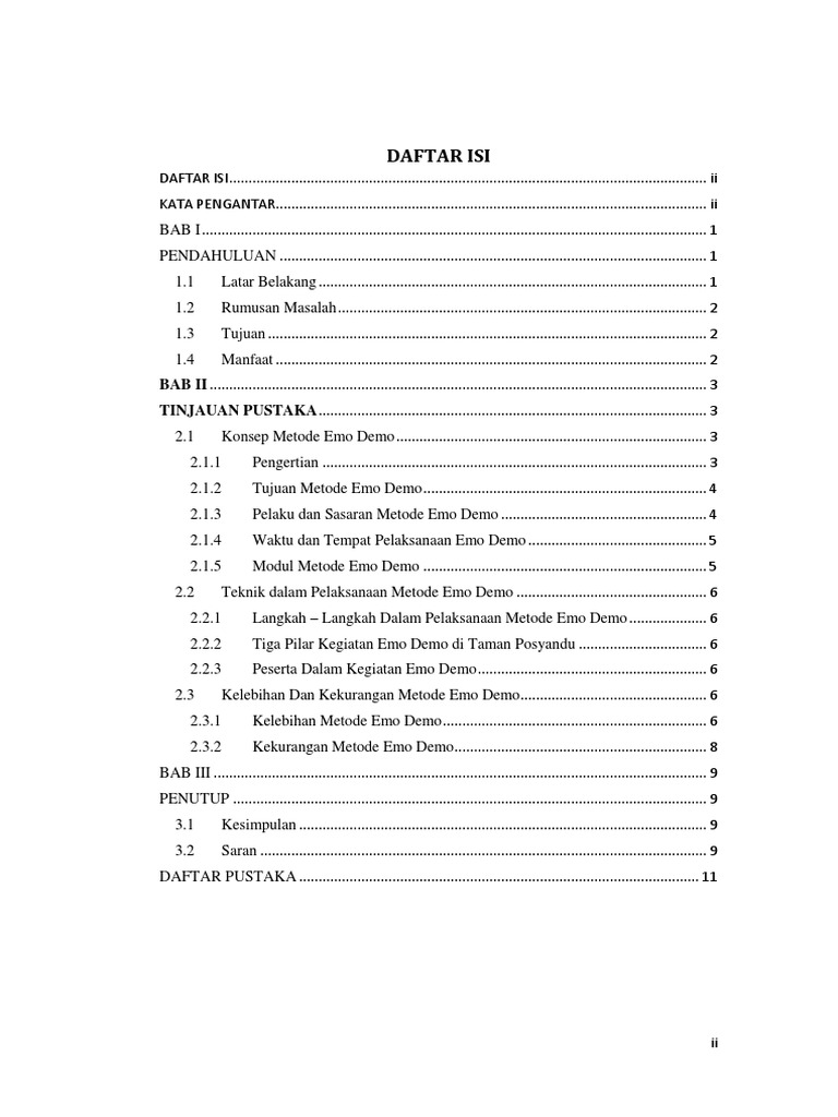 Makalah Individu Metode Emo Demo Dalam Kesehatan | PDF