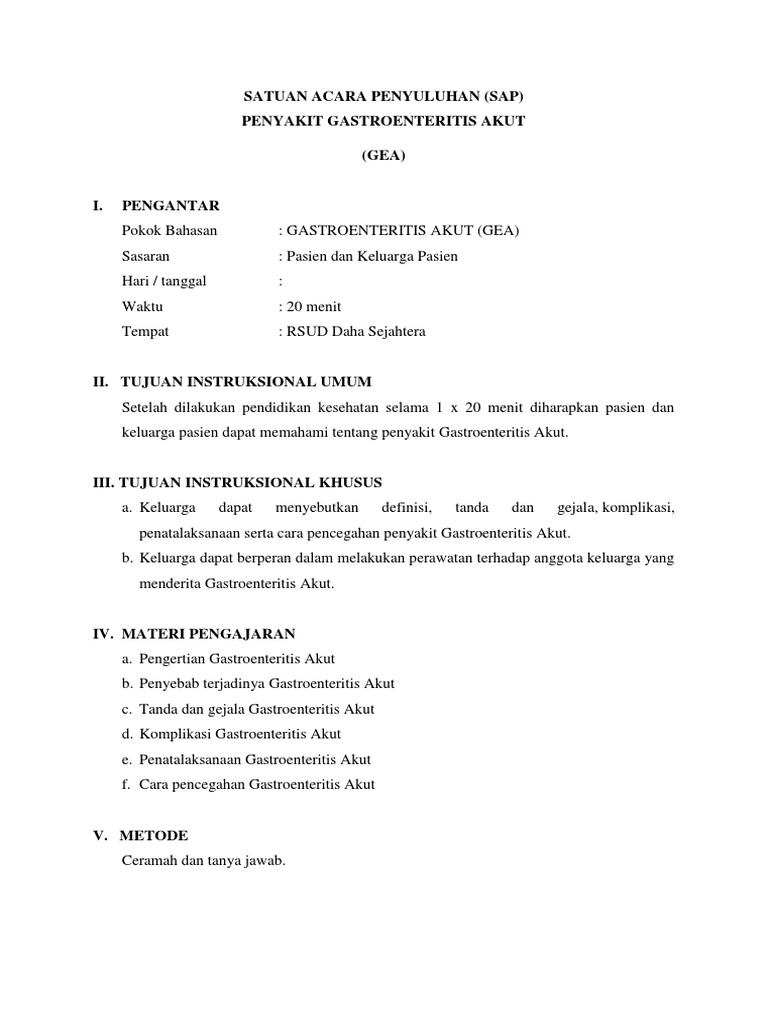 Materi Dan Sap Gea | PDF