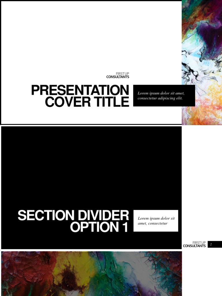 Minimal Presentation Cover Title | PDF | Text
