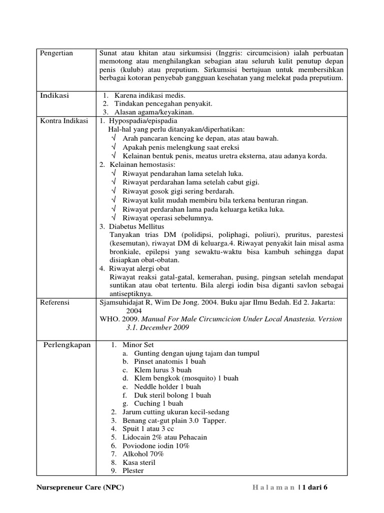 Sop Khitan NPC | PDF