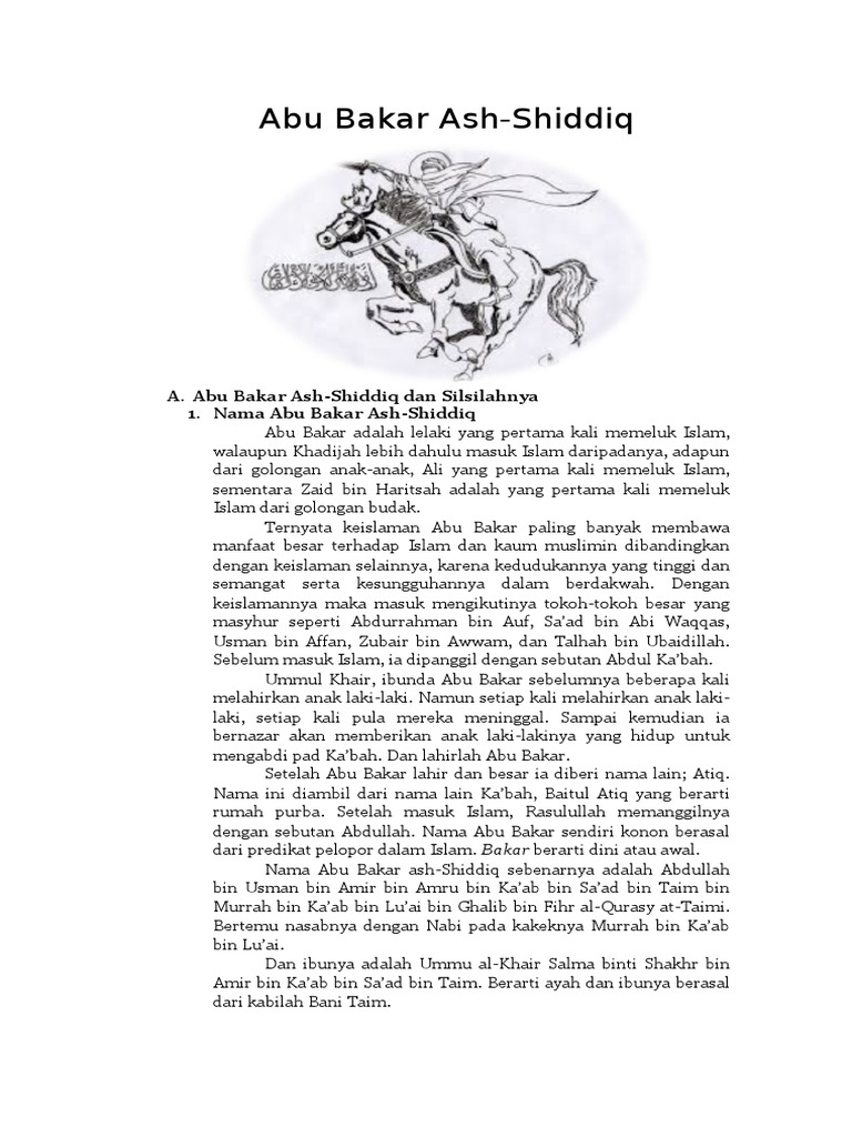 Abu Bakar | PDF