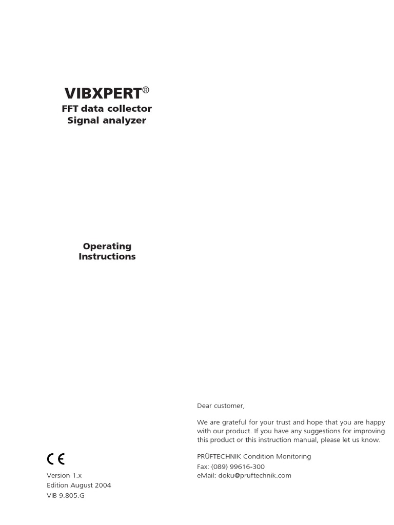 Vibxpert Manual English PDF | PDF | Battery Charger | Electrical Connector