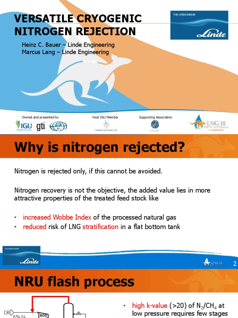 Linde Group NRU Technologies | PDF | Natural Gas | Liquefied Natural Gas