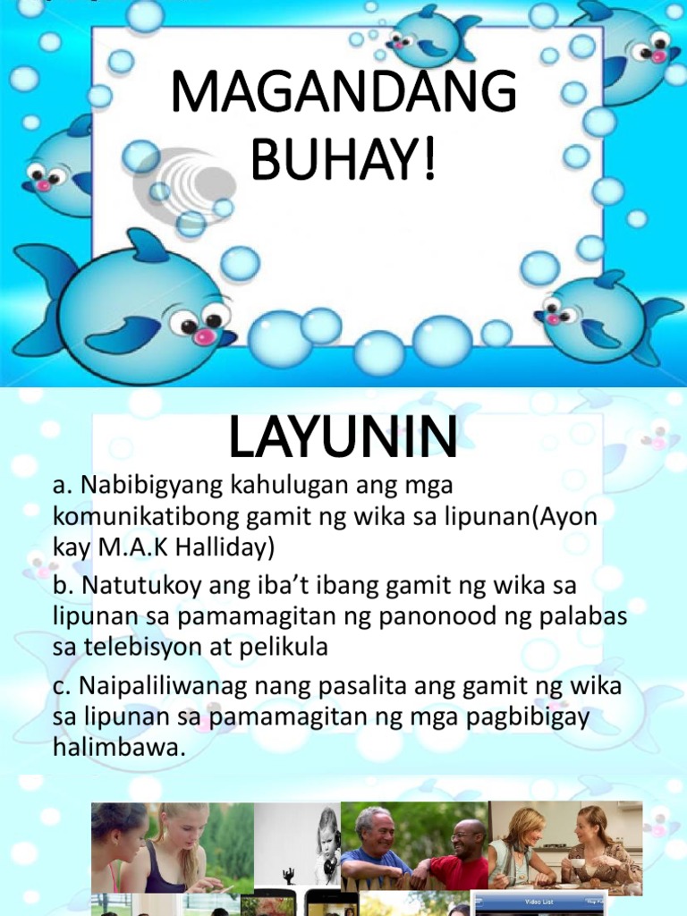 Gamit NG Wika Interaksyunal