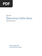 Ejercicios Cade Simu | PDF