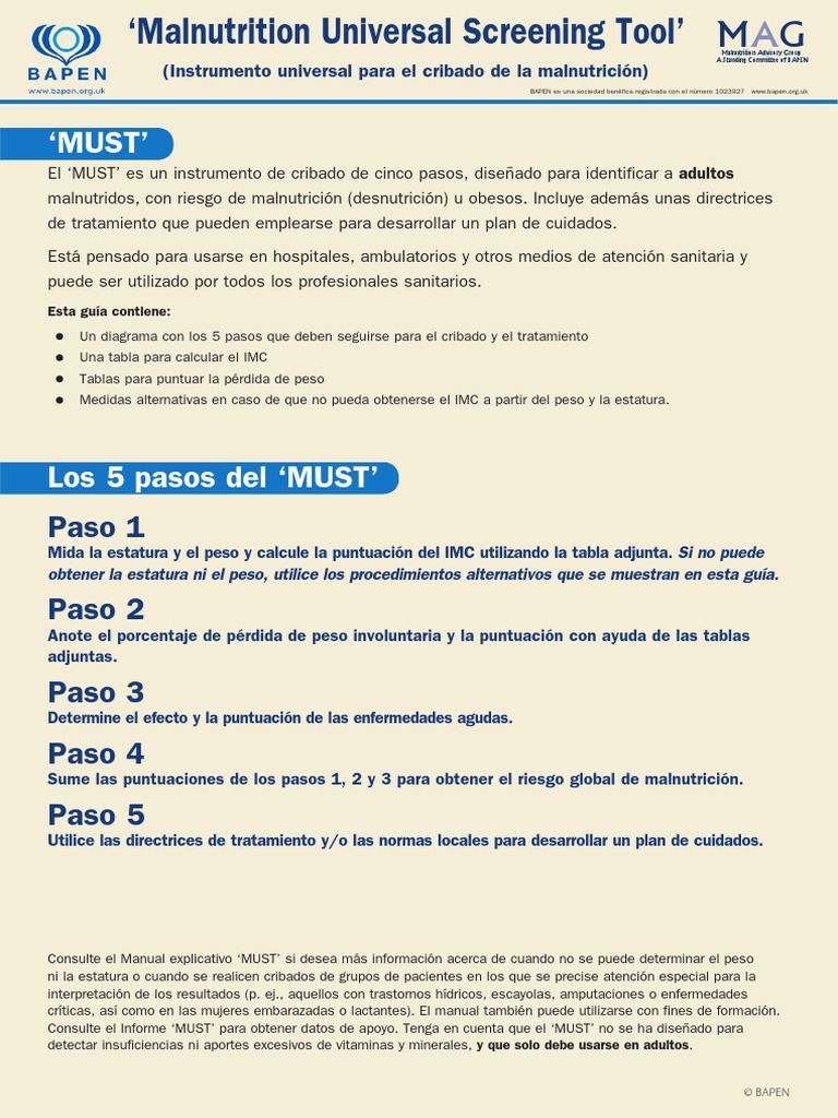 Must | PDF | Obesidad | Pérdida de peso