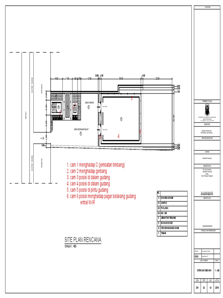 Layout Gudang Garam Cilamaya | PDF