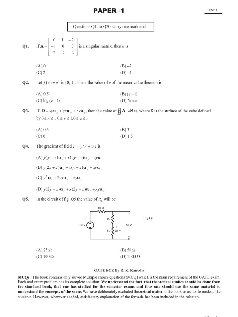Paper 1 | PDF | Teaching Methods & Materials