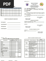 Form 138-REPORT CARD | PDF | Value (Ethics) | Change