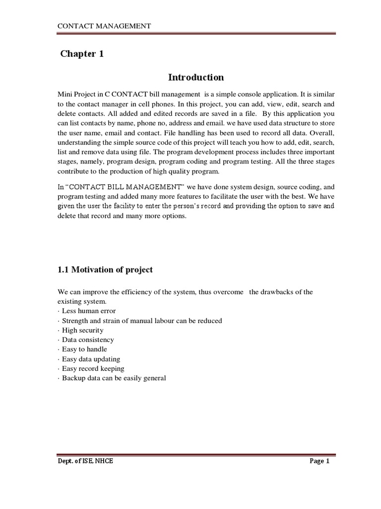 Phone Book Management Using Dbms Pdf Computer Program Programming