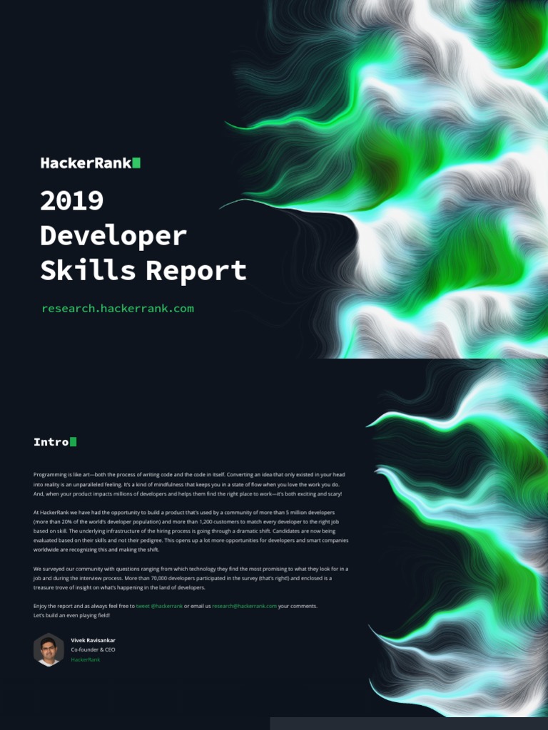 HackerRank 2019 2018 Developer Skills Report | PDF | Scala (Programming ...