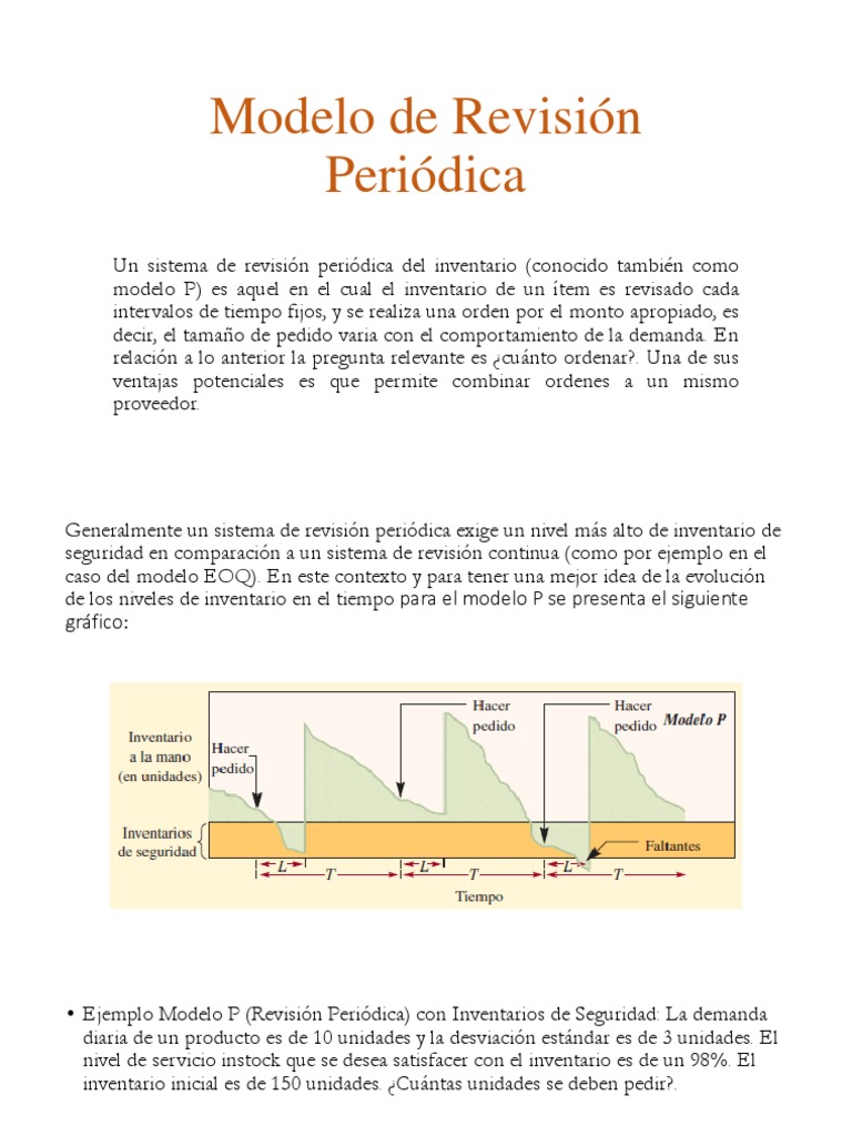 Modelo de Revision Periodica | PDF Modelo de Revision Periodica | PDF