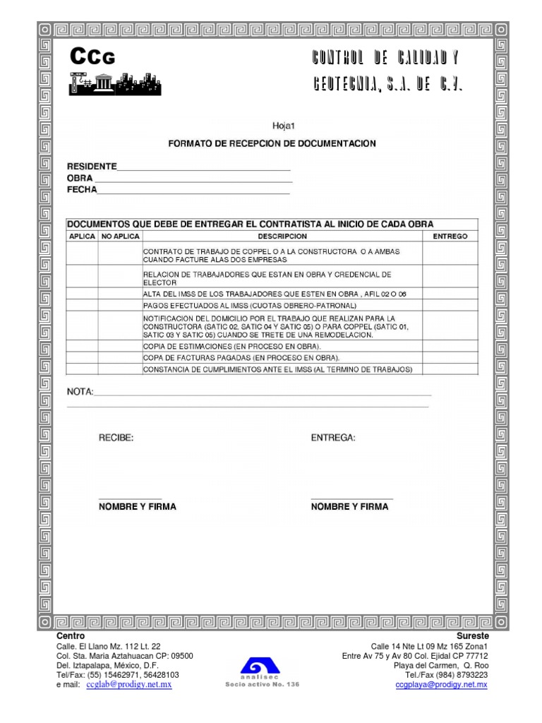Documentos y formatos de Coppel | PDF