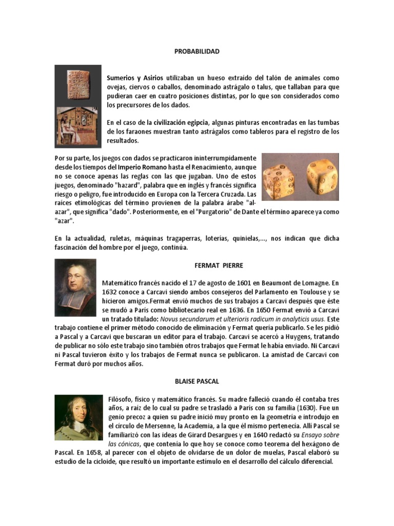 PROBABILIDAD | PDF | Science | Enseñanza de matemática