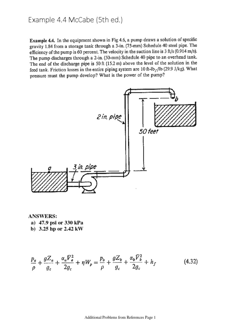 Example 4.4 McCabe 5th Ed PDF | PDF | Nature