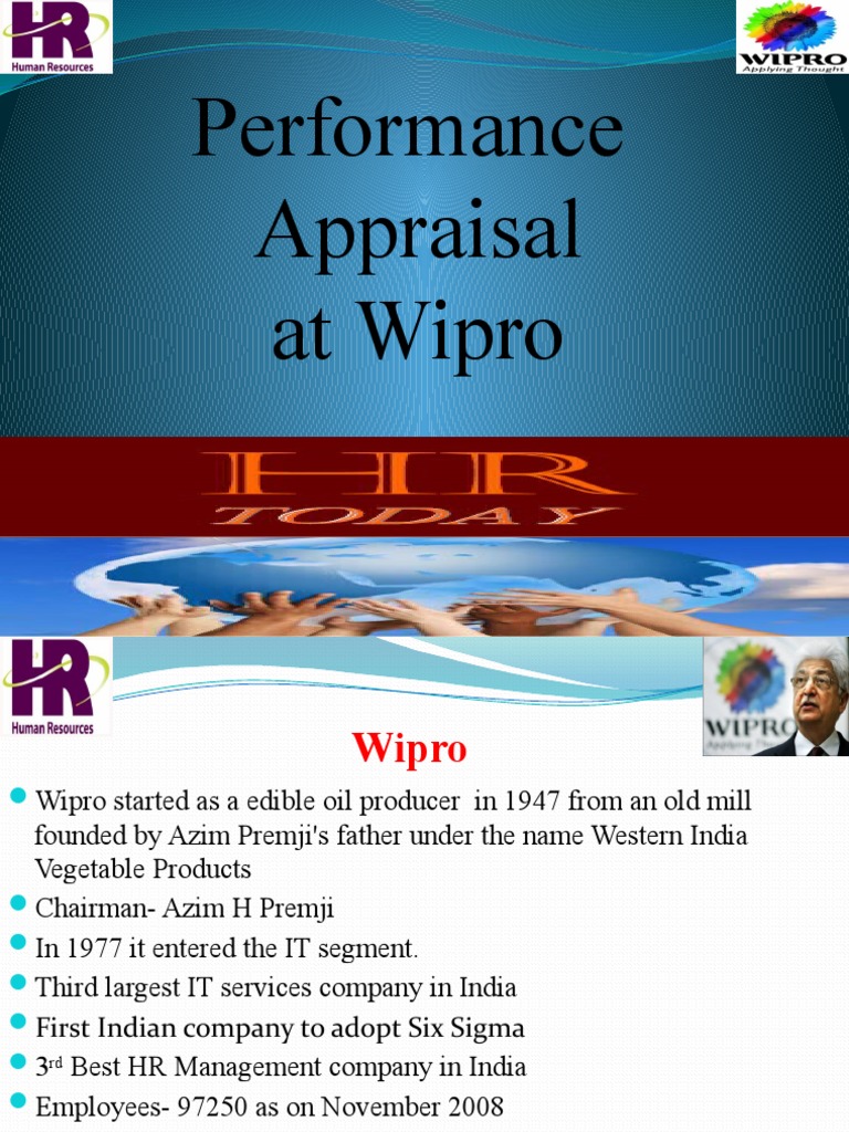 Performence Appraisel at Wipro | PDF | Performance Appraisal | Industrial And Organizational ...