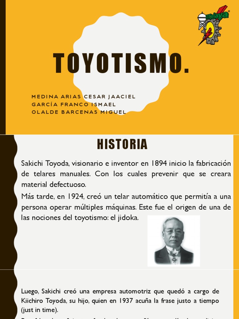 Toyotismo | PDF | Industrias | Producción y fabricación