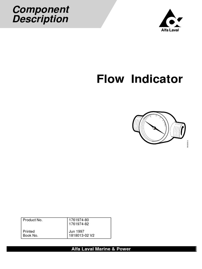 Flow Indicator: Component Description | PDF | Nature