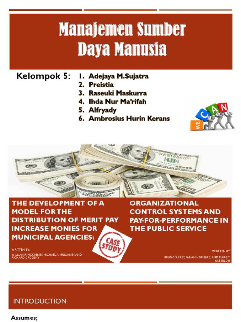 Manajemen Sumber Daya Manusia: Kelompok 5 | PDF | Performance Appraisal | Motivation
