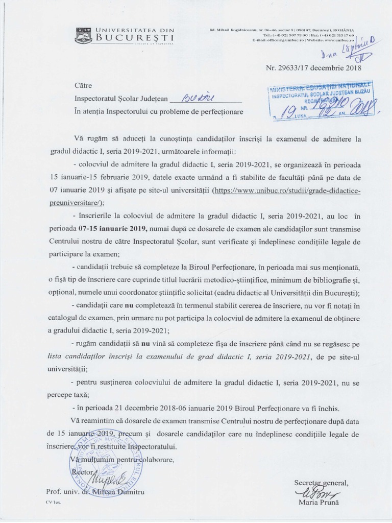 Colocviu Gradul Didactic I | PDF